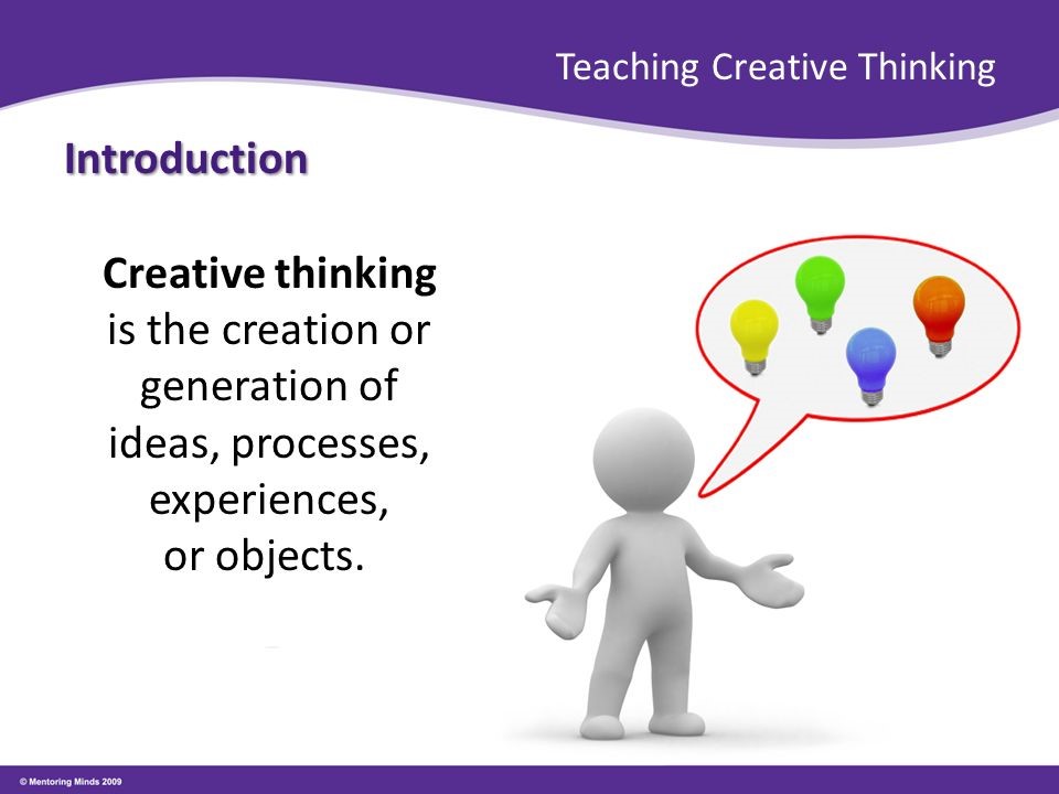 Creative Thinking Activities Year 6 | Creative Thinking